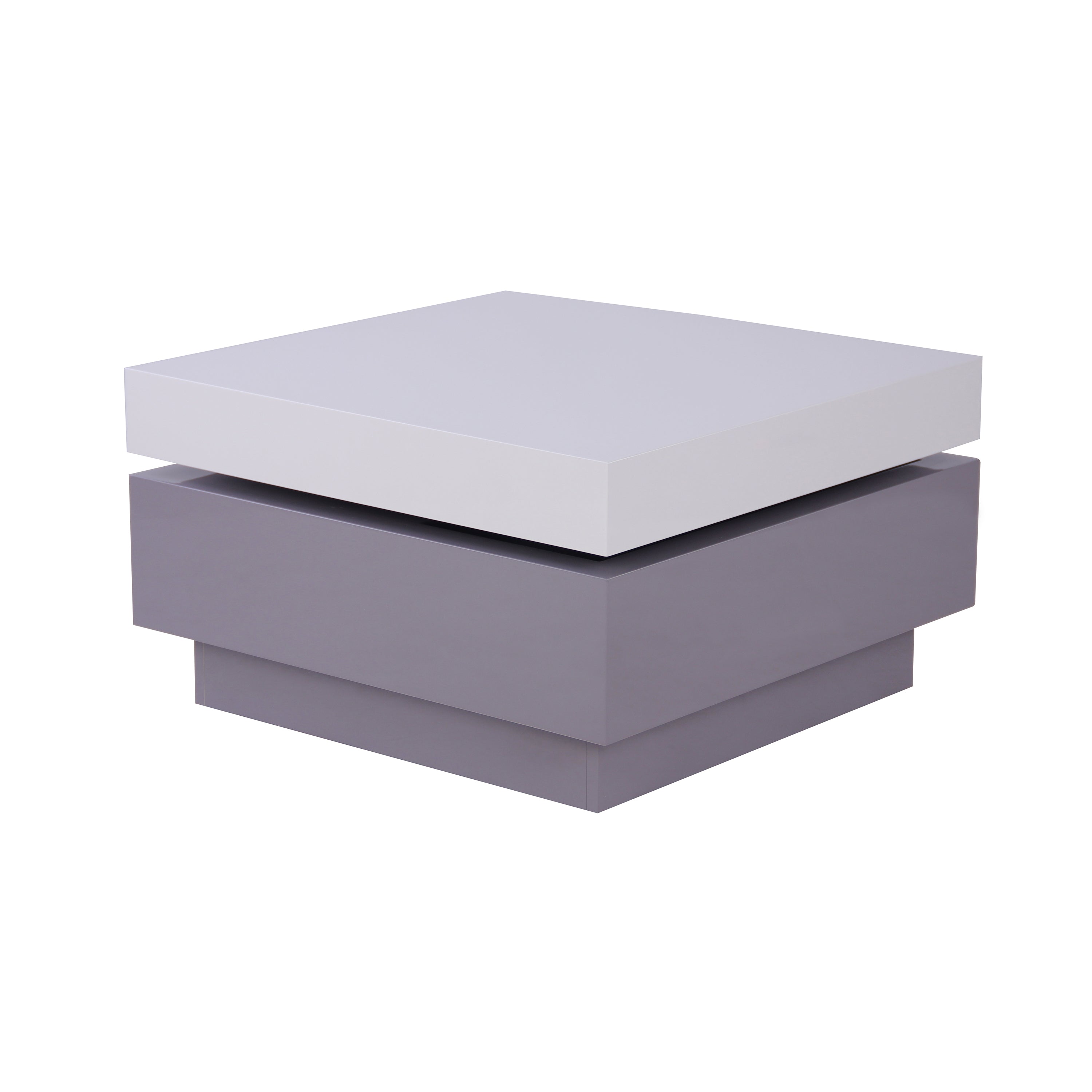 FALON White & Gray Coffee Table – EQmodern